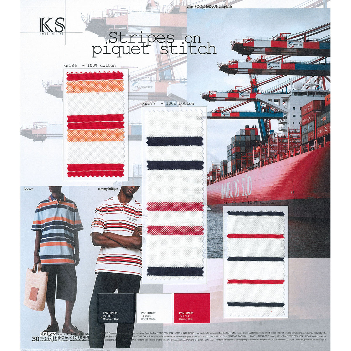 ITALTEX KNIT SHIRTS SS2026 – Creative Trends Services